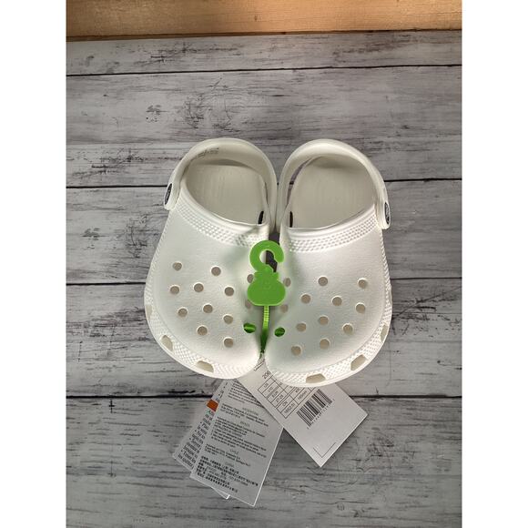 CROCS | Shoes | Crocs Toddler Classic Clog White Size | Poshmark
